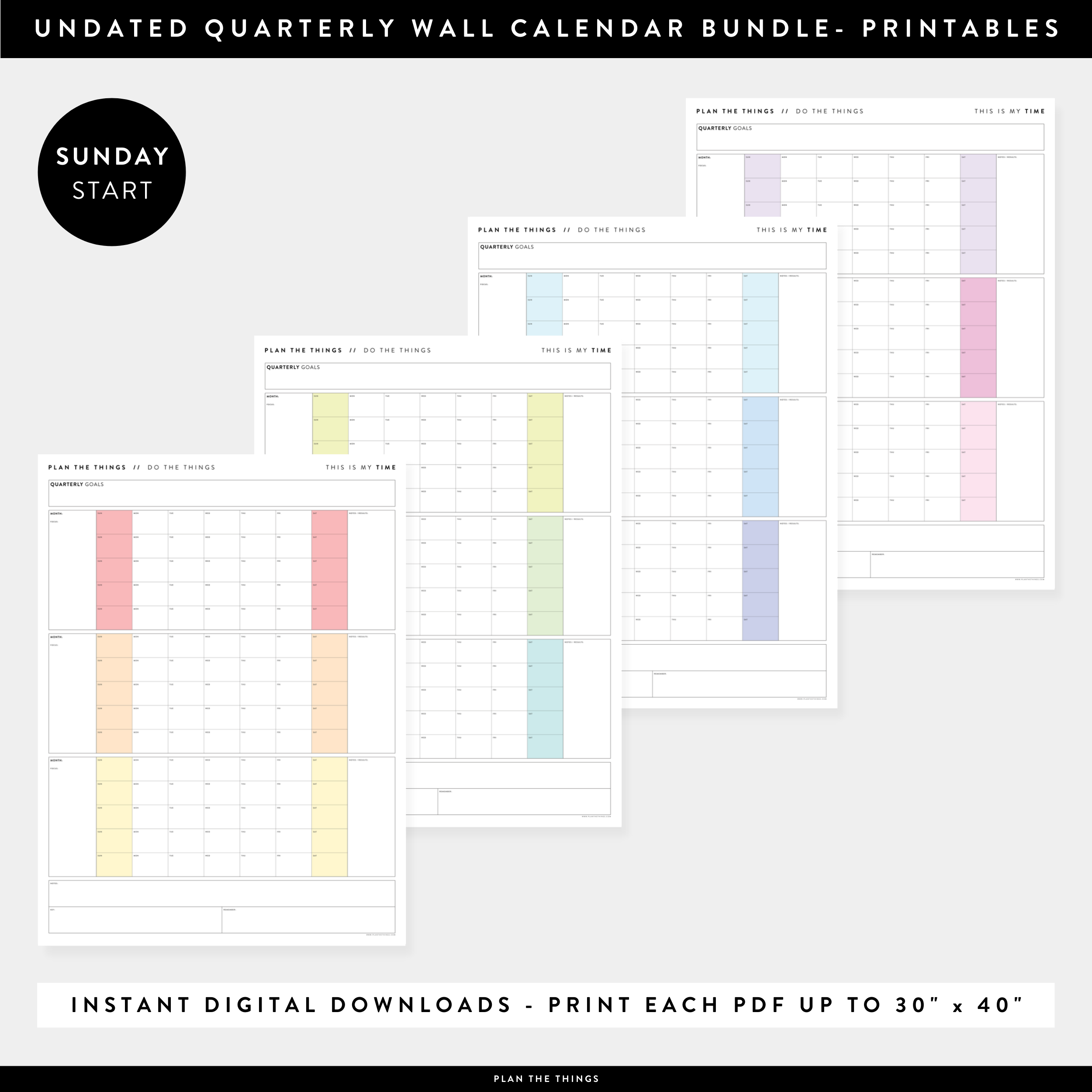 NEW! - Plan The Things