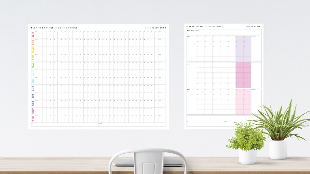 UNDATED CALENDARS - Plan The Things